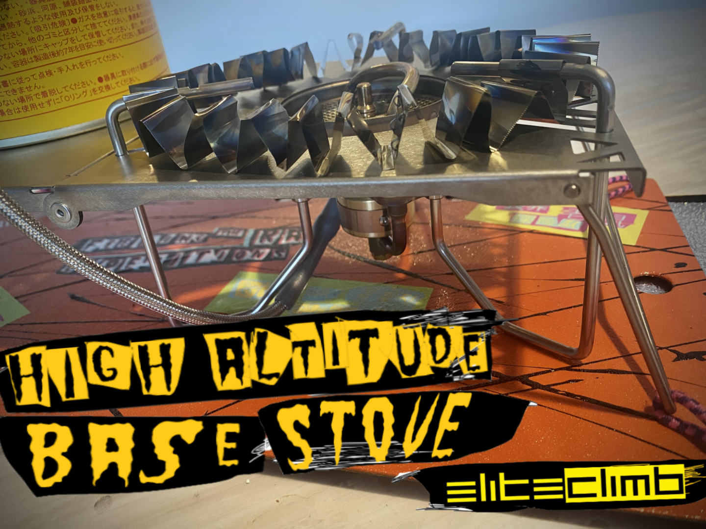 HIGH ALTITUDE BASE STOVE. IN COLLABORATION WITH ELITECLIMB – FEEDING ...